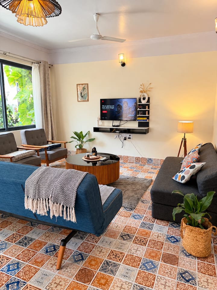 Welcome To Little Home Siolim 1bhkpool & Gym - Goa