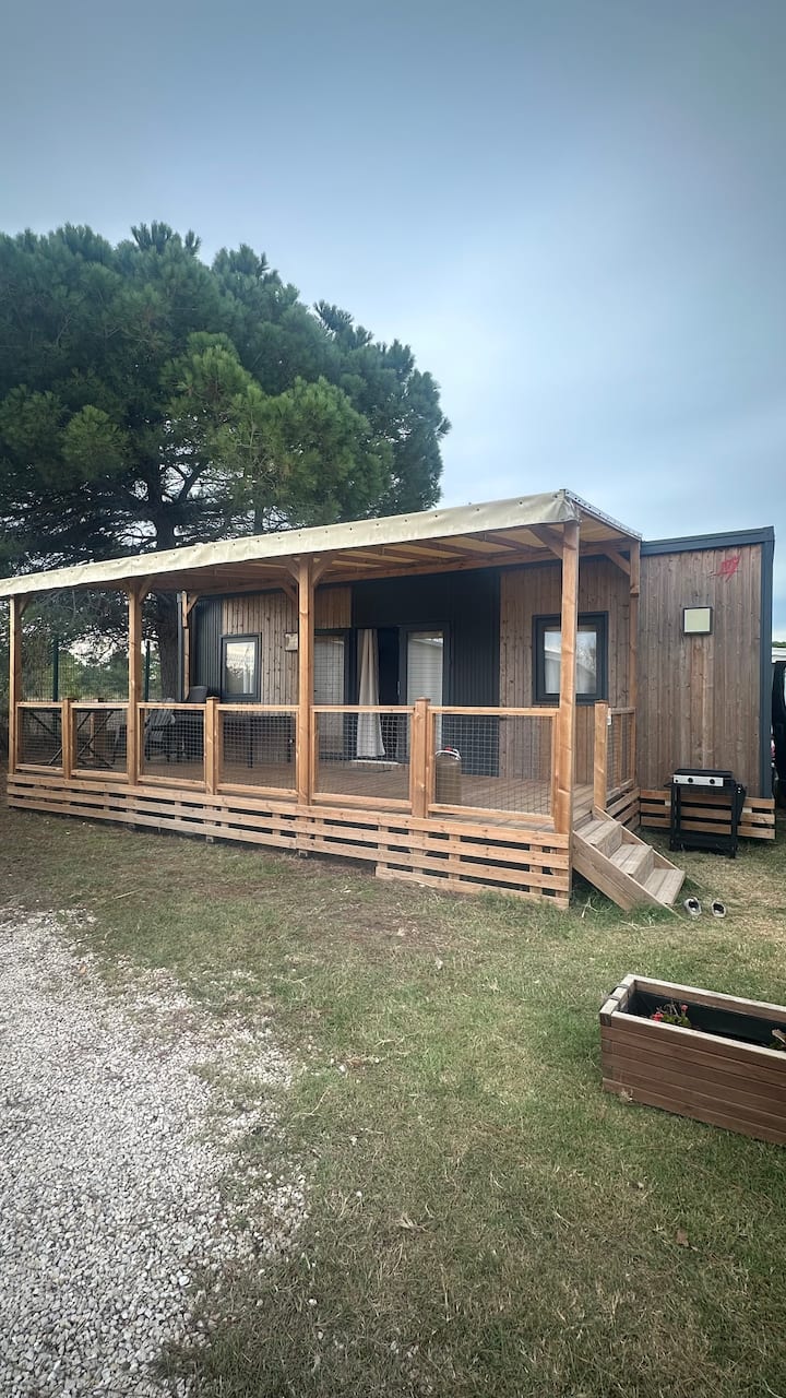 Mobil-home Climatisé Camping La Marine 4* Premium - La Grande-Motte