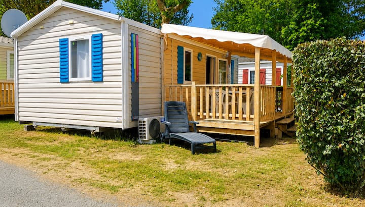 Plaisir Mobilhome Climatisé Calme 6 Pers Linge - Saint-Hilaire-de-Riez