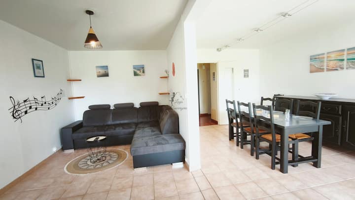 Appt Spacieux 8 Personnes, Piscine, Jardin, Wifi - Parentis-en-Born