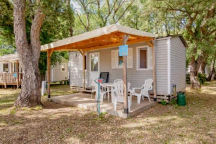 Mobil Home Small 2 Bedrooms 4 People, Semi Covered - Grimaud
