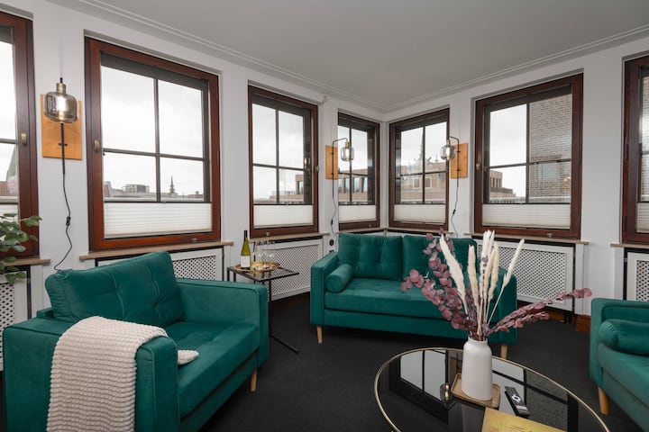Neu! Penthouse-luxus, Dachterrasse, Innenstadt - Bremen