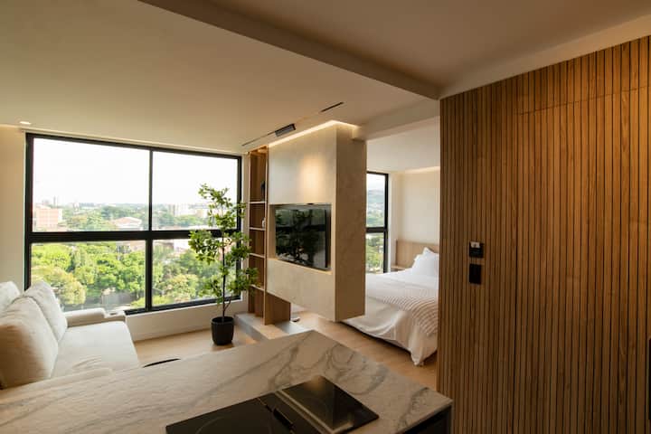 Loft Moderno Full Equipado Y Acogedor - Cali