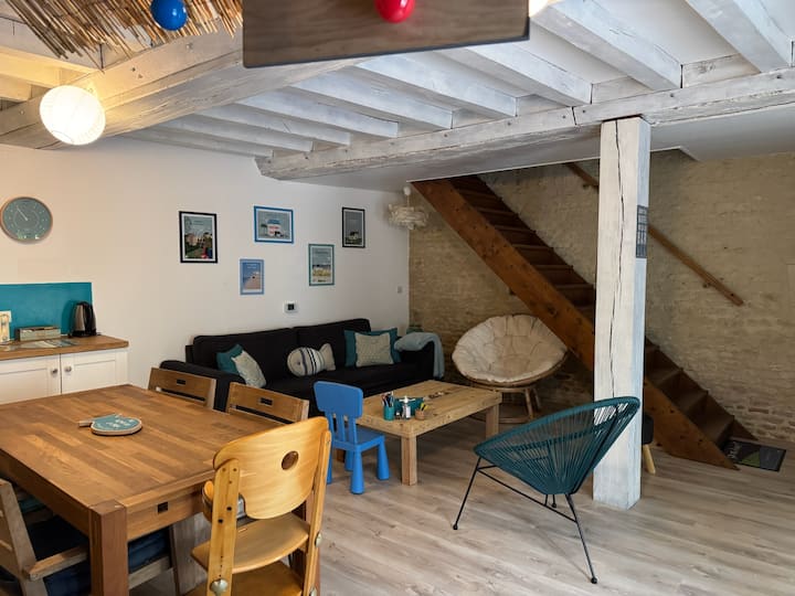 Maison Familiale Avec Salle De Jeux - Proche Plage - Saint-Aubin-sur-Mer