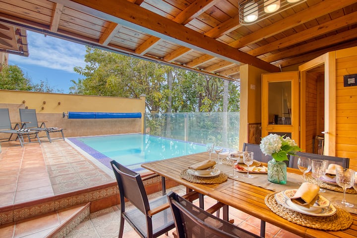 Villa Bien-être 4 Chambres | Piscine, Sauna Et Sal - Los Realejos
