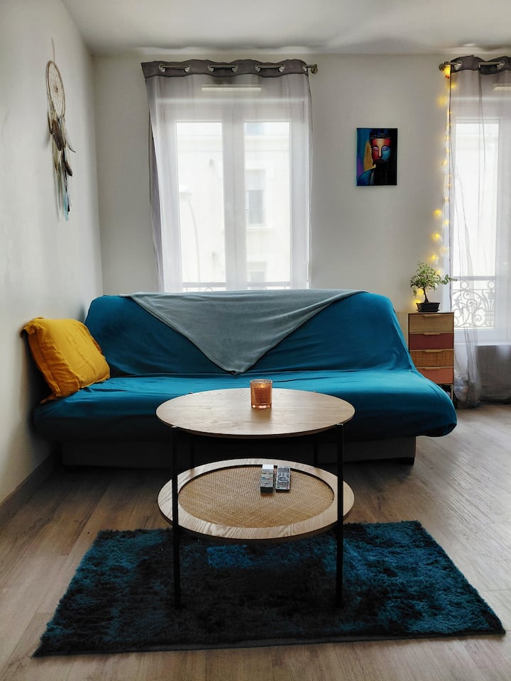 Studio Cosy Et Lumineux Proche Paris & La Défense - Suresnes