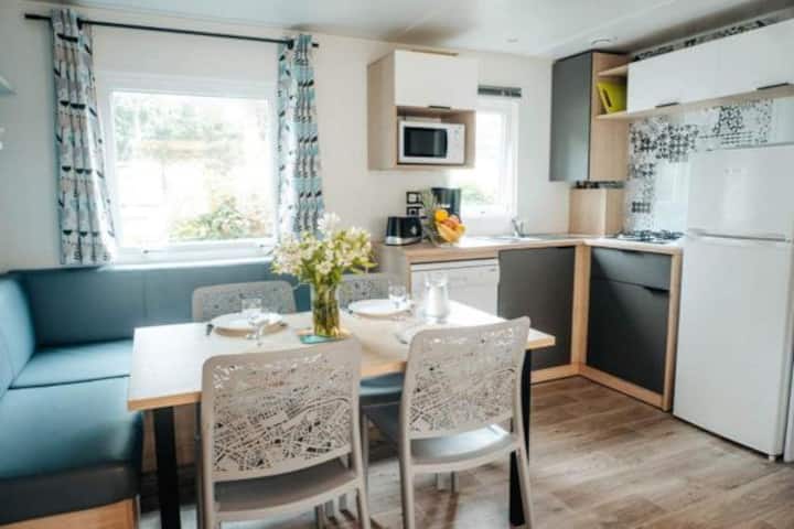Mobil Home Confort 4 Chambres 8 Personnes, Terrass - Clohars-Carnoët