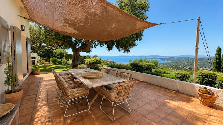 Villa La Maison Du Sud Vue Mer Aux Issambres - Roquebrune-sur-Argens
