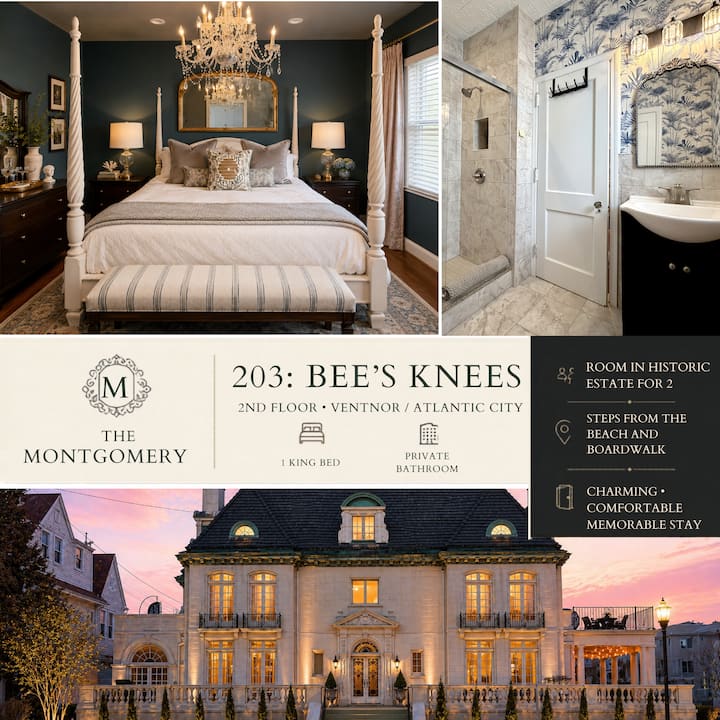 Elegant Cozy 1919 Historic Mansion Retreat In Ac - Atlantic City, NJ
