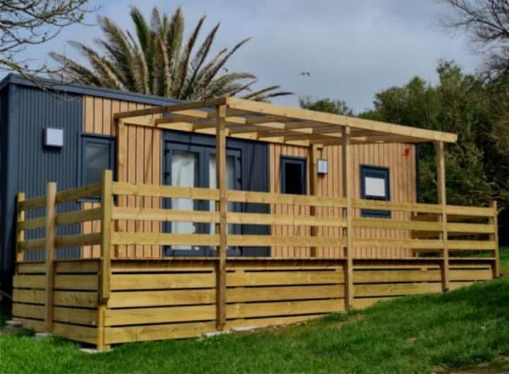 Mobil Home Nirvana Vue Mer 3 Chambres 6 Personnes, - Plomodiern