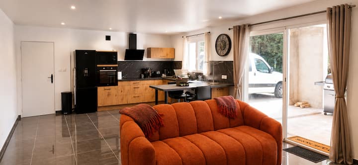 Bas De Villa, T2 Moderne, Proche Ajaccio - Alata