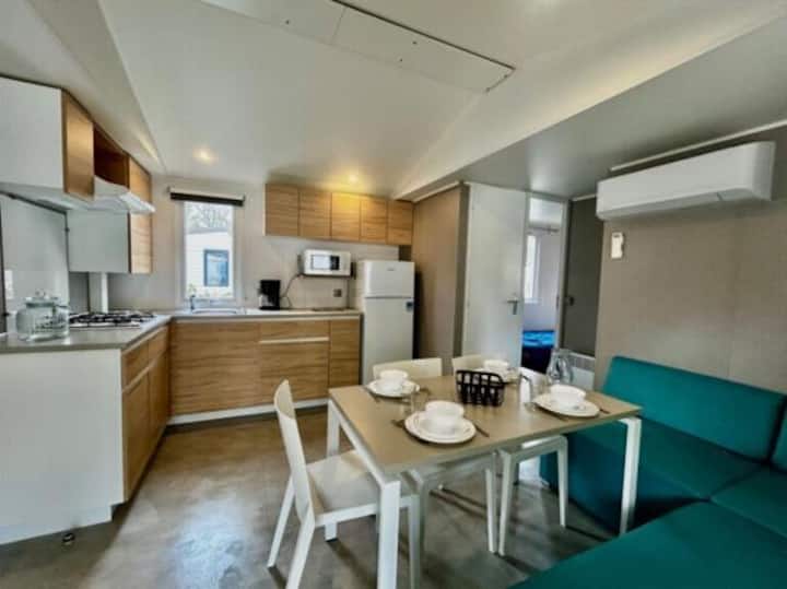 Mobil Home Prestige+ 3 Chambres 6 Personnes Clim - Montalivet les Bains