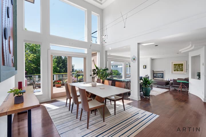 Luxe West Van Estate | Theater, Garden & Terraces - West Vancouver