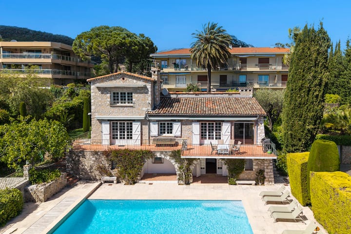 Vence Villa | Pool, Sea View & Walk To Town - Vence