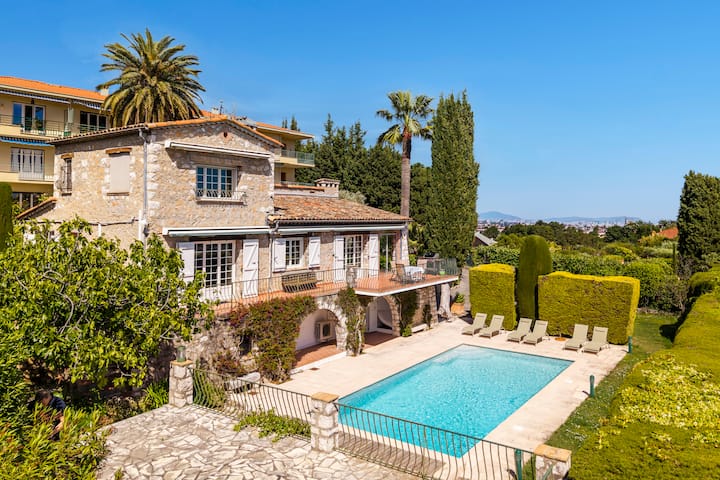 Vence Villa | Pool, Sea View & Walk To Town - Costa Azul