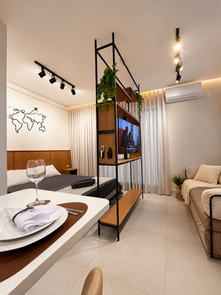 Apt Central Aconchegante Com Vista Da Cidade! - Ponta Grossa