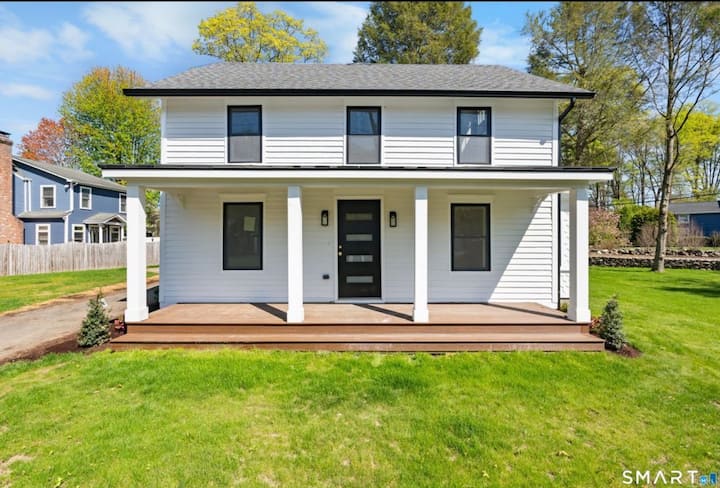 Charming White Farmhouse With Spacious Yard - Norwalk, CT