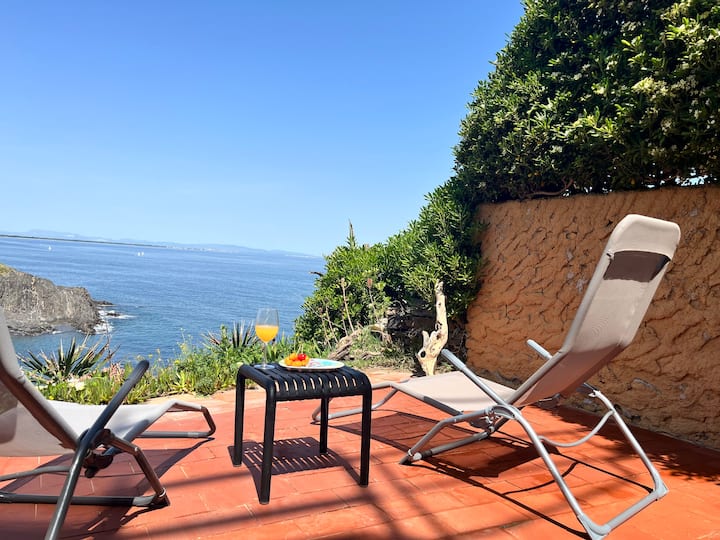 Appartement T2, Vue Mer, Parking - 4 Pers. - Port-Vendres