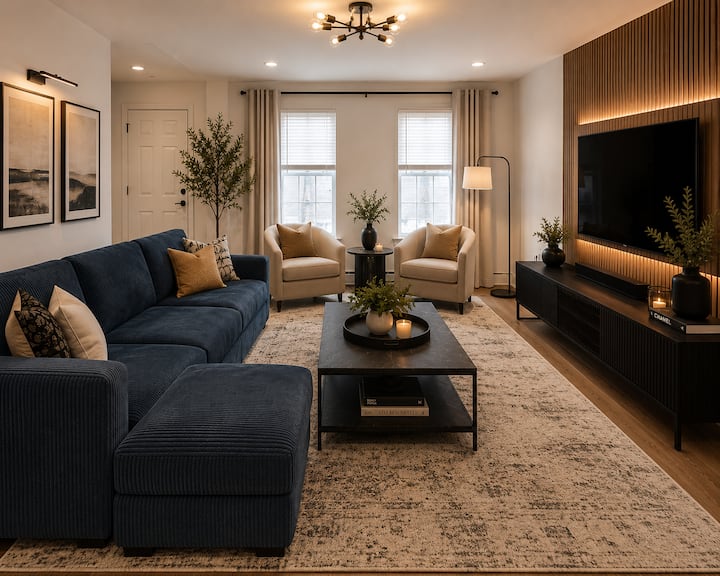 Brand New-spacious Modern 2br Near Nyc | Sleeps 8 - Hoboken, NJ