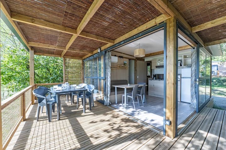 Cottage Premium 2 Chambres 5 Personnes, Clim, Vue - Lac de Vassivière