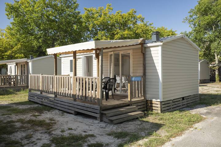 Mobil-home Premium 2 Chambres 4 Personnes, Tv, Lv, - Soustons