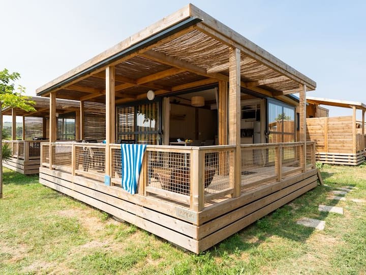 Cottage Premium 2 Chambres 5 Personnes, 25m², Clim - Narbona