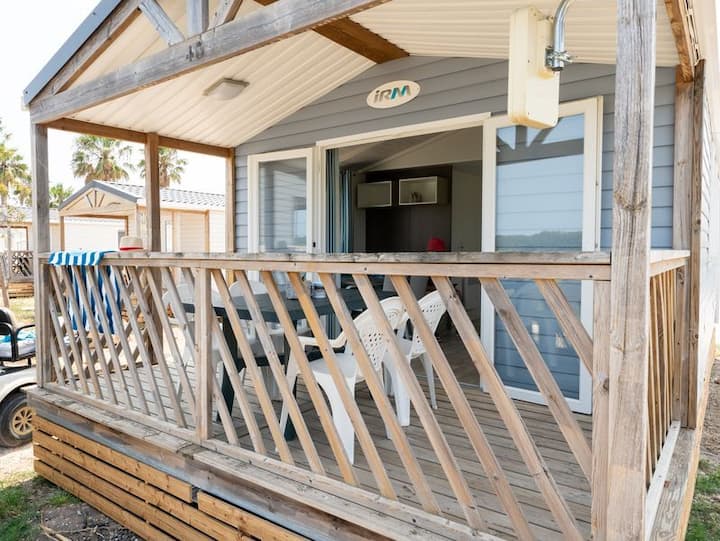 Mobil Home Confort Loggia Bay 2 Chambres 4 Personn - Gruissan