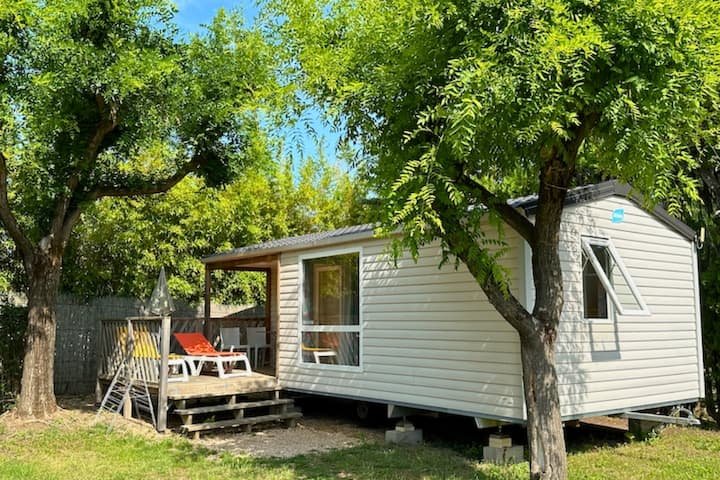 Mobil Home Cosy 3 Pièces 4 Personnes Climatisé + - Saint-Rémy-de-Provence