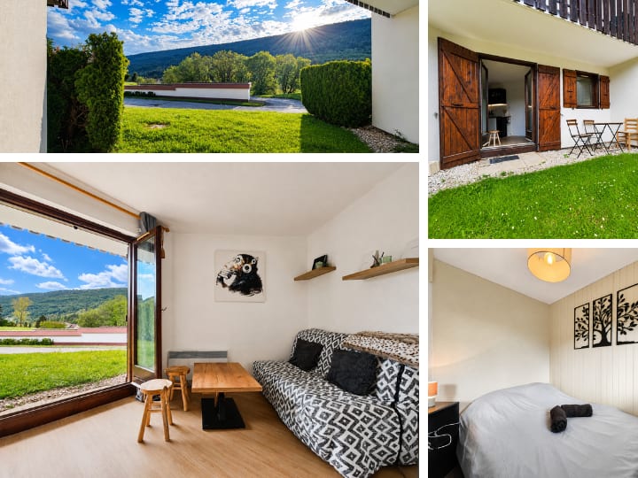 Le Refuge Des Sportifs • Studio Cosy Jardin • Wifi - Saint-Genis-Pouilly