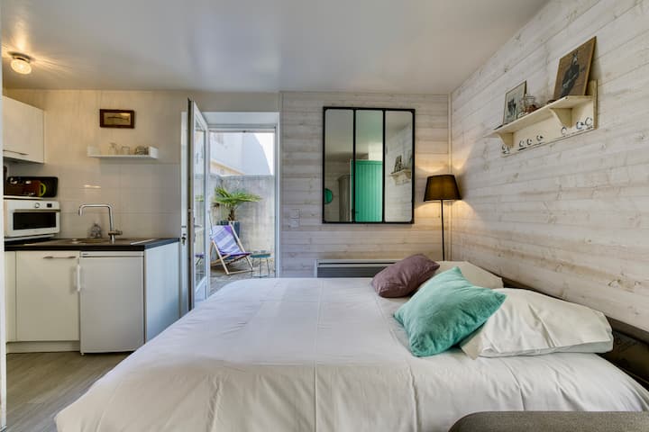 Studio Avec Cour En Plein Centre - La Couarde-sur-Mer