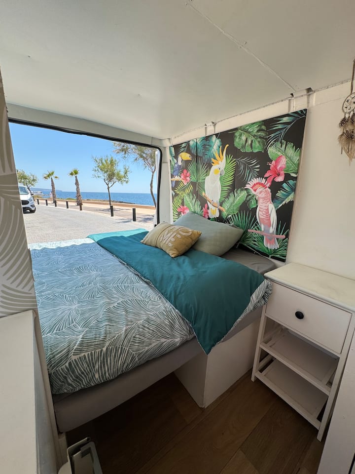 Camper Enfrente Del Mar -