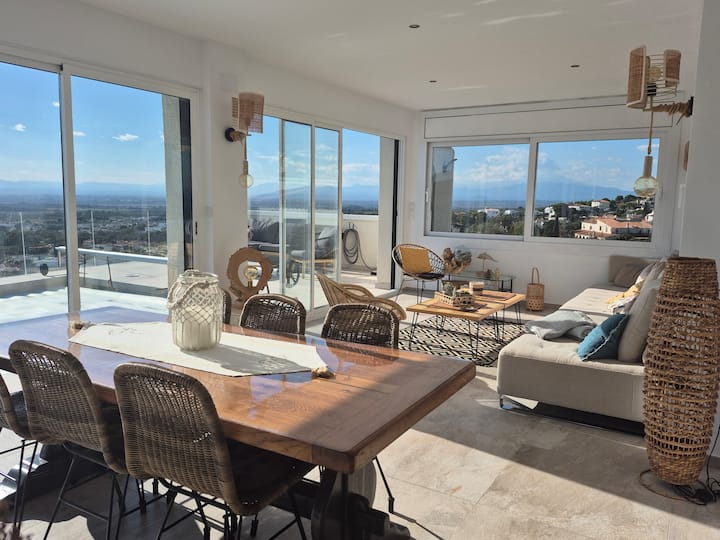 Villa Avec Vue Exceptionnelle Sur La Baie - Llançà