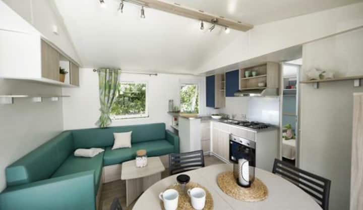 Mobil Home 4 Pièces 6 Personnes Climatisé + Tv - Laroque-des-Albères