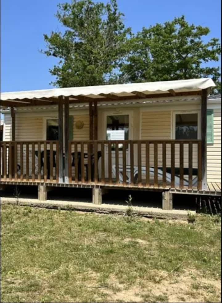 Mobil-home 3 Pièces 4 Personnes Climatisé + Tv - Dax