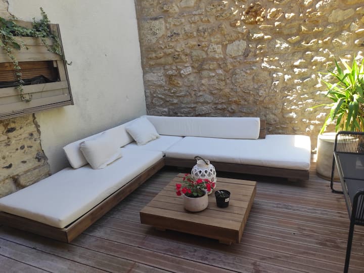 Maison Centre-ville Avec Garage Et Patio Privés - Périgueux