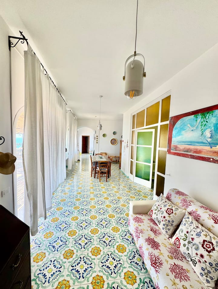 Spectacular Sea Views: Caravella "Nina" In Praiano - Positano