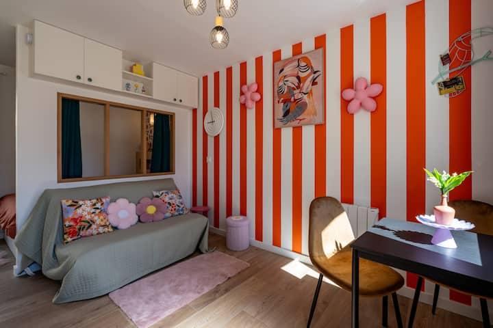 Les Confettis - Studio Coloré Au Coeur De Bellême - Bellême