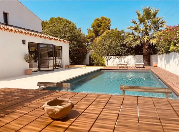 Maison De Charme Entre Montpellier Et Sète - Lattes