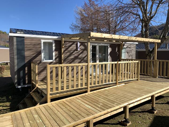 Mobil Home Confort 2 Chambres 4 Personnes Pmr 32m2 - Saint-Nectaire