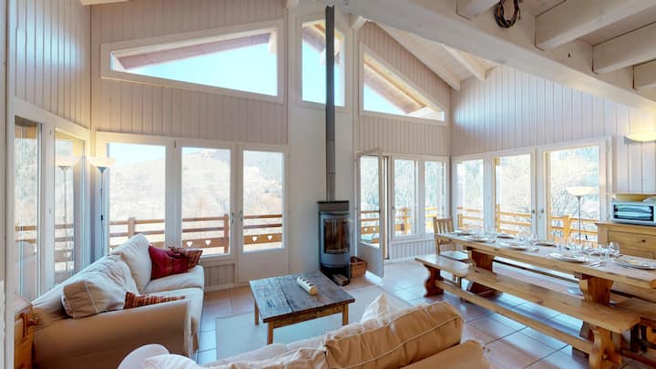 Karibu - Mountain & View Chalet 10 Pers - Nendaz