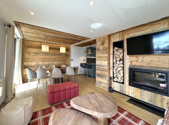 Appartement De Luxe "Ô Des Cîmes" Pied D Pistes 8p - Serre Chevalier