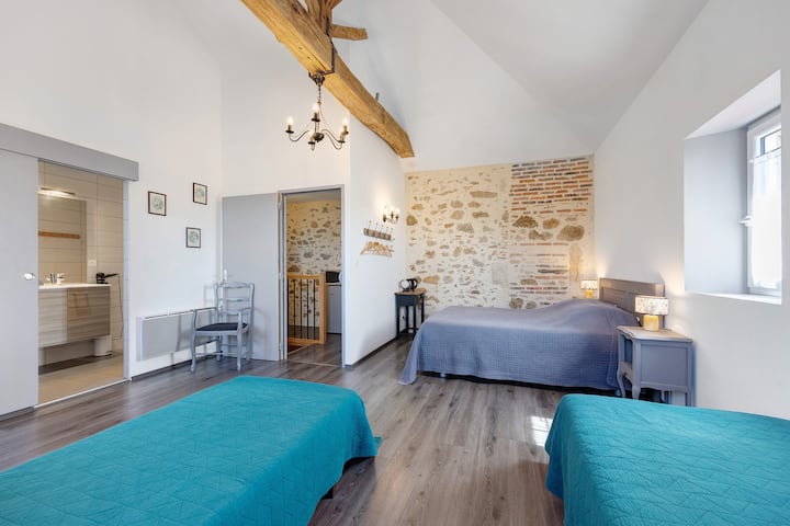Chambre Lorette Familiale 4p - Les Herbiers