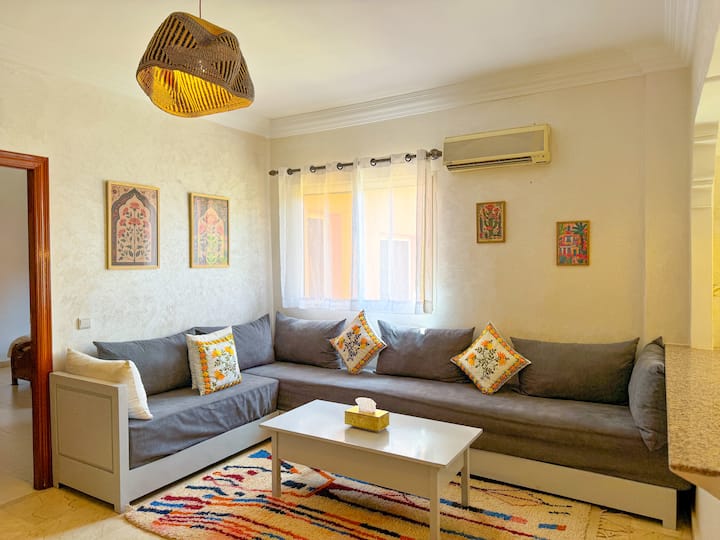 Vintage Style Apartment In The Heart Of Gueliz - Marrakesh
