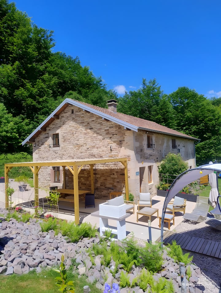 Gîte Du Hallot Avec Spa, Curistes - Vosges