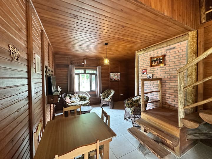 Conforto, Estilo Rústico E Natureza Em Um Só Lugar - Indaial