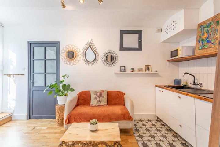 Charmant Appartement 1bdr-2p Avec Jardin - Marsiglia