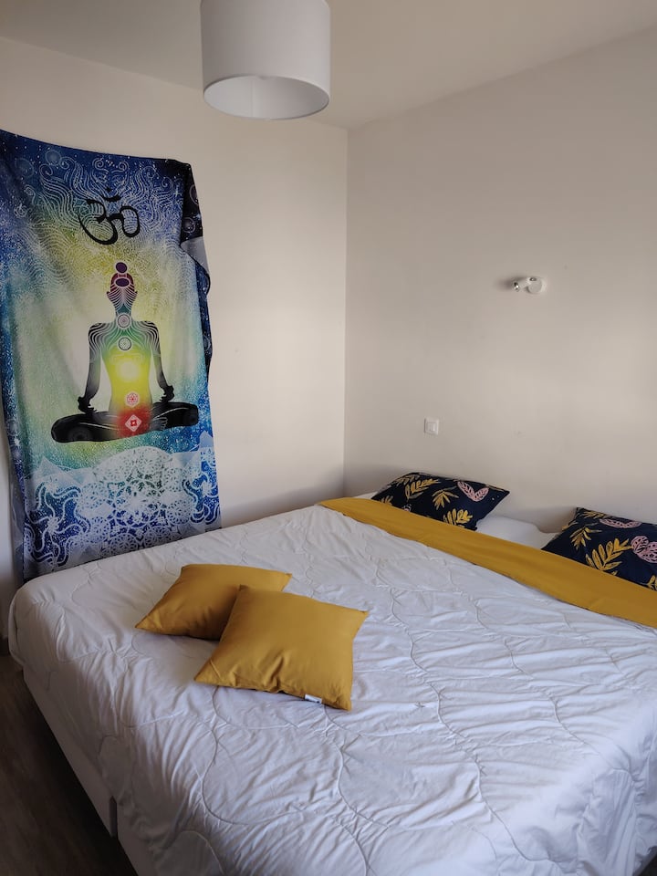 3 Chambres Privées à 15 Min Des Plages - Paimbœuf