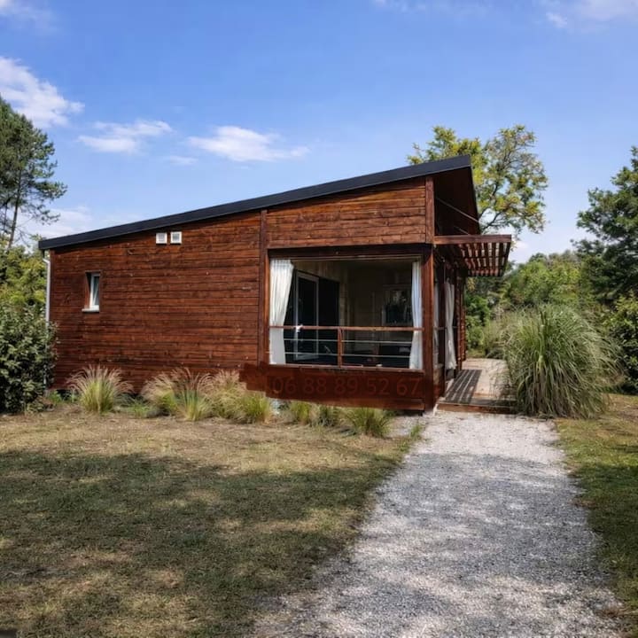 Cosy Chalet 6 Personnes + Piscine Chauffée - Saint-Vincent-de-Tyrosse