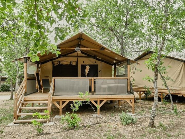 Tente Lodge Cosy 3 Pièces 5 Personnes Sans Sanita - Saint-Saturnin-lès-Apt