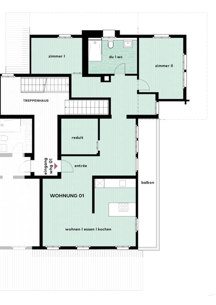 Ferienwohnung 1 - Adelboden
